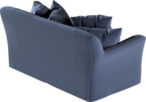 Potah na pohovku IKEA  Tomelilla 2-místná nerozkládací barva tmavě modrá látka sametová