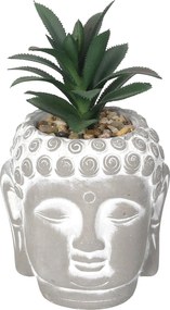 Dekorace Succulent II Buddha 17cm