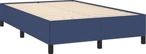 Box spring postel s matrací černá 120x190 cm textil 3270354