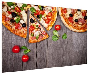 Obraz pizzy (120x80 cm)