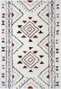 Barevný koberec shaggy boho Mint Rugs 120 x 170 cm