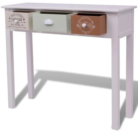 Konzolový stolek ve francouzském stylu dřevěný,  242880
