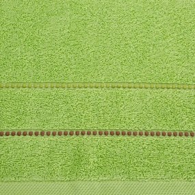 Suzi 70x140 zelená světlá 500 g/m2 bavlněný froté ručník Eurofirany