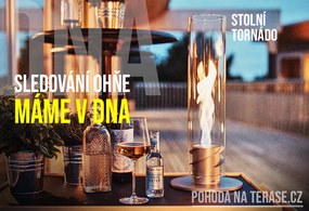 Stolní Tornádo Höfats Veľkosť: šírka valca 90 mm, Farba: Čierna