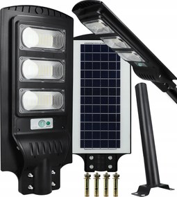 Solární Lampa Pouliční Led Výkonná senzor pohybu soumraku Lucerna 150 W 1500 W