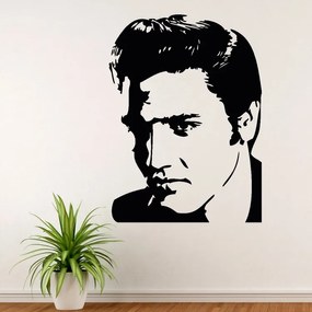 Elvis Presley portrét - vinylová samolepka na zeď 100x73cm