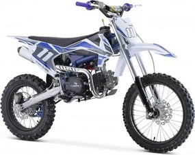 Leramotors Shark 125ccm 4T 17/14 - pitbike, modrá
