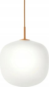 Muuto Rime Závěsná lampa 37 cm Oranžová Opal