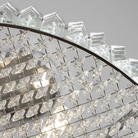 Brilagi - LED Křišťálový lustr na lanku GLAMOUR 5xG9/42W/230V