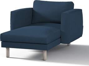 Potah na IKEA Norsborg šezlong s loketními opěrkami barva tmavě modrá