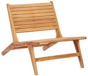 49365 vidaXL Zahradní židle masivní teakové dřevo