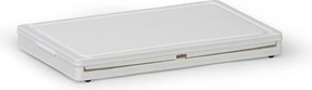 Skládací úložný regálový box L 37 l, 459x320x250 mm, bílý