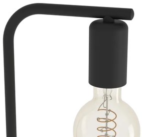 Eglo 43791 - Stojací lampa CRANLEY 1xE27/40W/230V černá