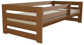 Dětská postel masiv 025 borovice masiv 90 x 190 cm dub