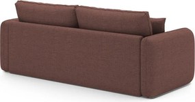 Tmavě růžová rozkládací pohovka 225 cm Dormi – Micadoni