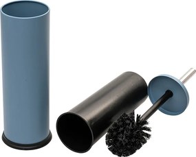 WC kartáč Classic Matte, modrá/s chromovými prvky