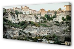 Obrazy na plátně Španělsko Obec stromy 100x50 cm