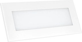 CEN CRT6E-050340 LED NOUZOVÉ SVÍTIDLO CORTES ZAPUŠTĚNÉ s nouzovým modulem 3hod 5W 4000K 280Lm 110d IP65 180x80x47mm - CENTURY