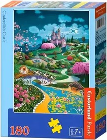 CASTORLAND Puzzle Popelčin zámek / 180 dílků / 23 x 32 cm