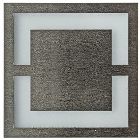 Schodišťové LED svítidlo Quadro, 1x LED 0,6w, 3000k, s