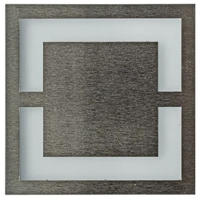 Schodišťové LED svítidlo Quadro, 1x LED 0,6w, 3000k, s