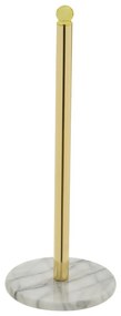 Kovový držák na kuchyňské utěrky ve zlaté barvě ø 14 cm – Premier Housewares