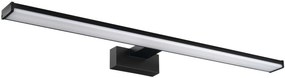 Sapho - LED svítidlo Chicago XL, 600x120x40 mm, 12W, matná černá AU470