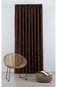 Tmavě hnědý závěs 210x245 cm Nydia – Mendola Fabrics