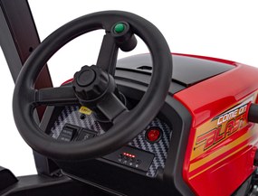 Ramiz Traktor BLAST s přívěsem Červený