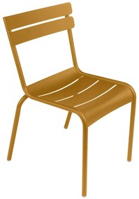 OnaDnes -20% Hnědá kovová zahradní židle Fermob Luxembourg