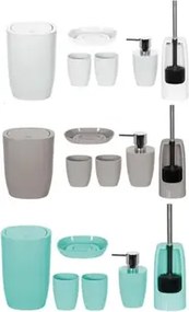 Spirella PURE kelímek na zubní kartáčky bílý / plast