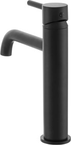 Gamma Roy, umyvadlová baterie h-220, černá matná, GMA-BRYU-BK