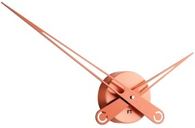 Designové nástěnné hodiny Future Time FT9650CO Hands copper 60cm