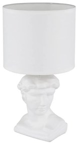 Globo 21732W - Stolní lampa HERMES 1xE14/40W/230V bílá