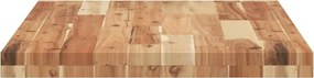 Koupelnová deska napuštěná olejem 120x50x4 cm masivní akácie 3279712