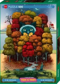 HEYE Puzzle Take a Trip!: Andy Kehoe / 500 dílků / 35 x 50 cm