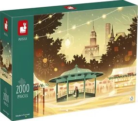 JANOD Puzzle New York Bustle / 2000 dílků / 68,2 x 96,2 cm