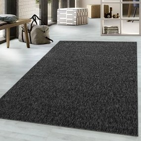 Vopi | Kusový koberec Nizza 1800 antraciet - 160 x 230 cm