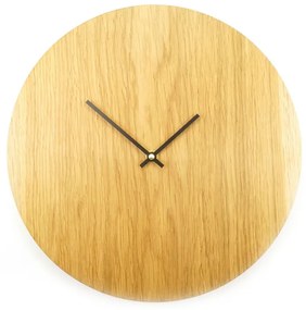 CLAP DESIGN Dřevěné nástěnné hodiny minimal ø 30 cm