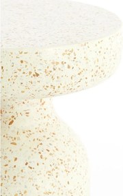 Terrazzo kulatý odkládací stolek ø 32 cm Moravit – Light &amp; Living