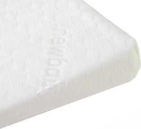 Kojenecký polštář - klín New Baby BASIC 30x37 cm do kočárku bílý