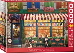 EUROGRAPHICS Puzzle Staré knihkupectví / 2000 dílků / 99,7 × 67,6 cm