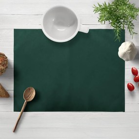 Biante Sametové prostírání na stůl Velvet Premium SVP-044 Lesní zelená 35x45 cm