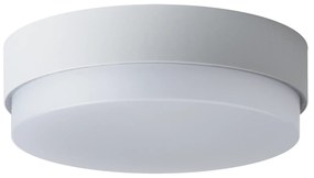 Osmont TRI57723 Triton 2, stropní stříbrné kruhové svítidlo, 19W LED 4000K, průměr 36cm, IP65