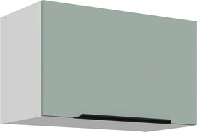 ARIA sb | horní skříňka 60 GU-36 1F výklopná | 60 cm | ANTI FINGERPRINT povrch | bílá/aquamarine