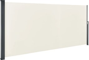 Juskys Výsuvná boční markýza Dubai Barva: béžová, Velikost: 500 × 160 cm