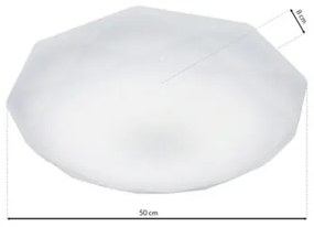 LED Stropní svítidlo HEX LED/24W/230V