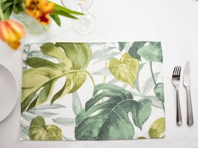 MK Lůžkoviny Prostírání Monstera – 30 x 45 cm zelená
