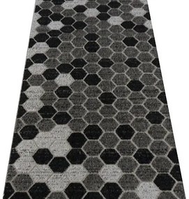 Hans Home | Kusový koberec Lagos 1675 Dark Grey (Silver) - 80x150