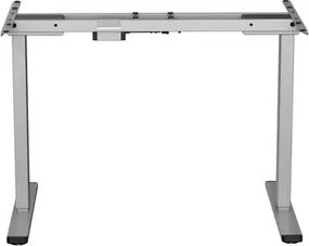 Powerton Rám stolu šedá / Elektricky nastavitelná výška / 72 až 120 cm